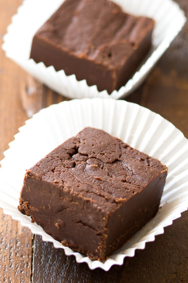 Easy 3 Ingredient Fudge with Sweetened Condensed Milk