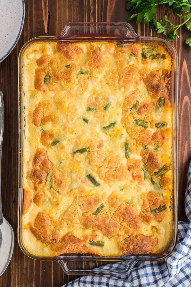 Chicken Cobbler Recipe (Easy TikTok Casserole!)