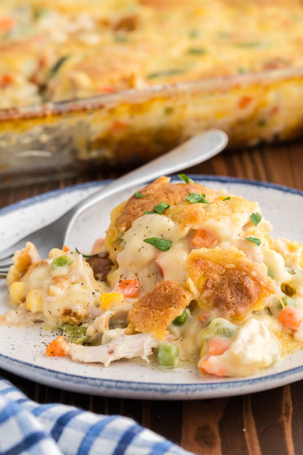 Chicken Cobbler Recipe (Easy TikTok Casserole!)